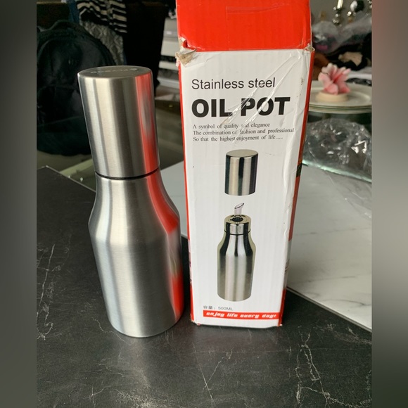 Kitchen | Brand New Food Grade Stainless Steel Oiler Oil Pot 50ml For ...